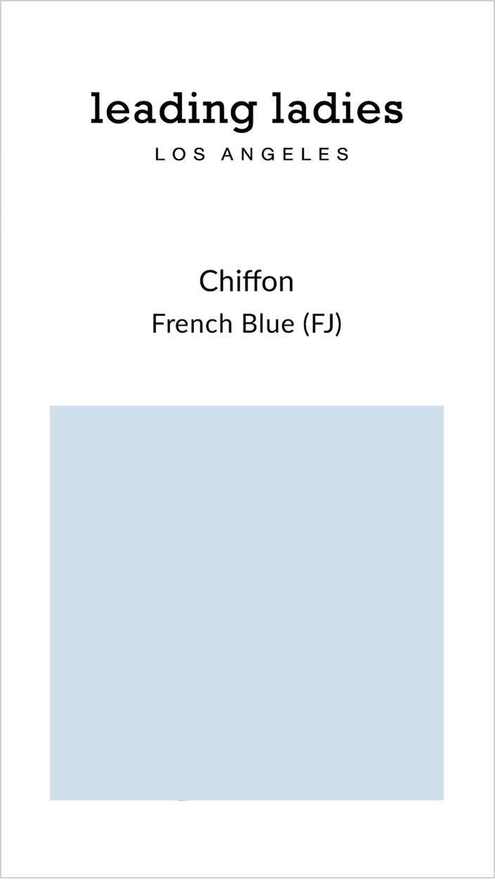 Swatch - Chiffon in French Blue