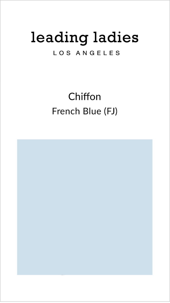 Swatch - Chiffon in French Blue