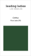 Swatch - Chiffon in Pure Jade